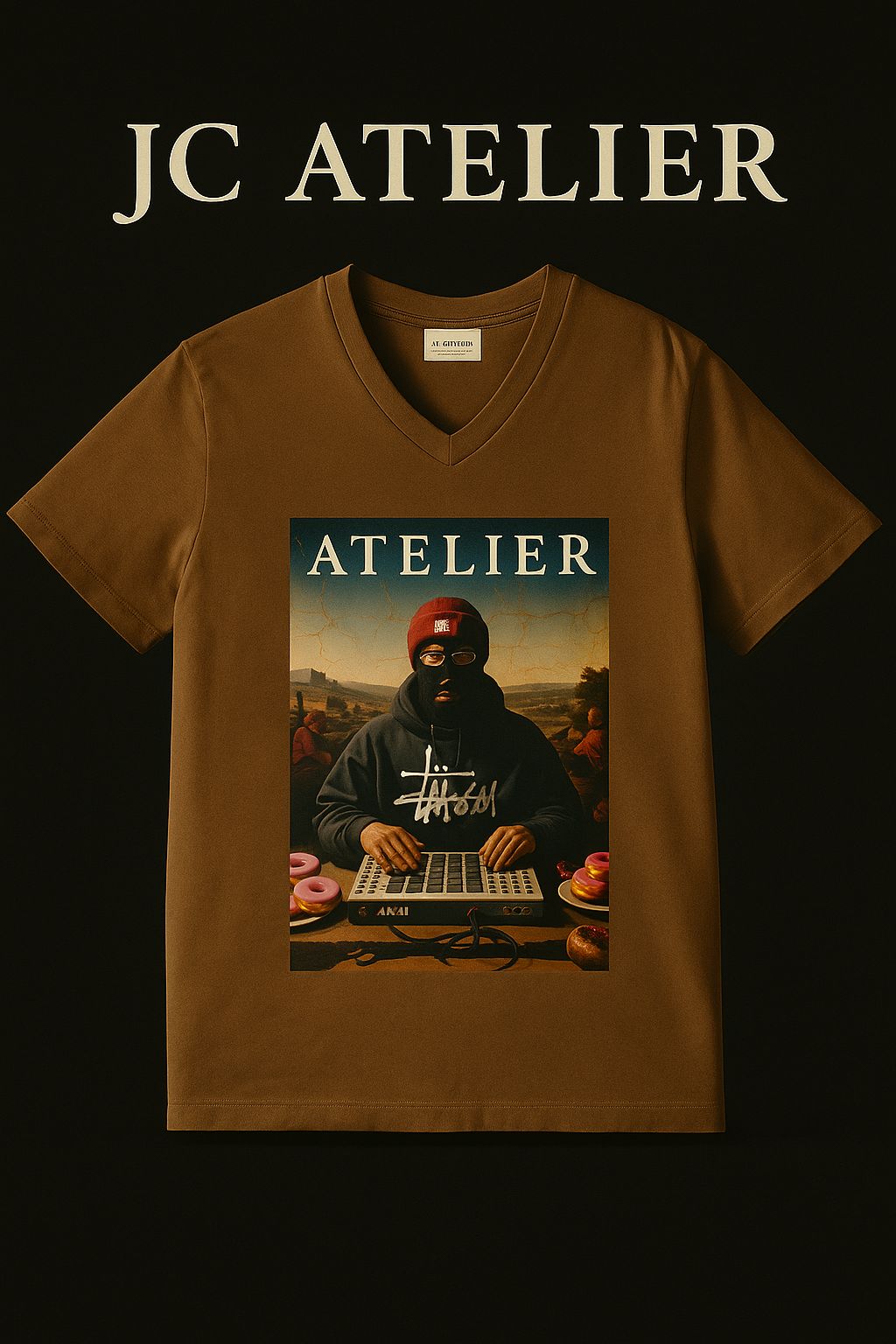 Camiseta DJ ATELIER – JC ATELIER